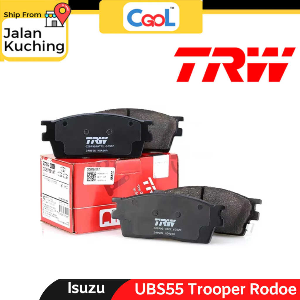 TRW ผ้าดิสเบรคหน้า Isuzu UBS55 Trooper Rodoe (GDB870) | Shopee Thailand