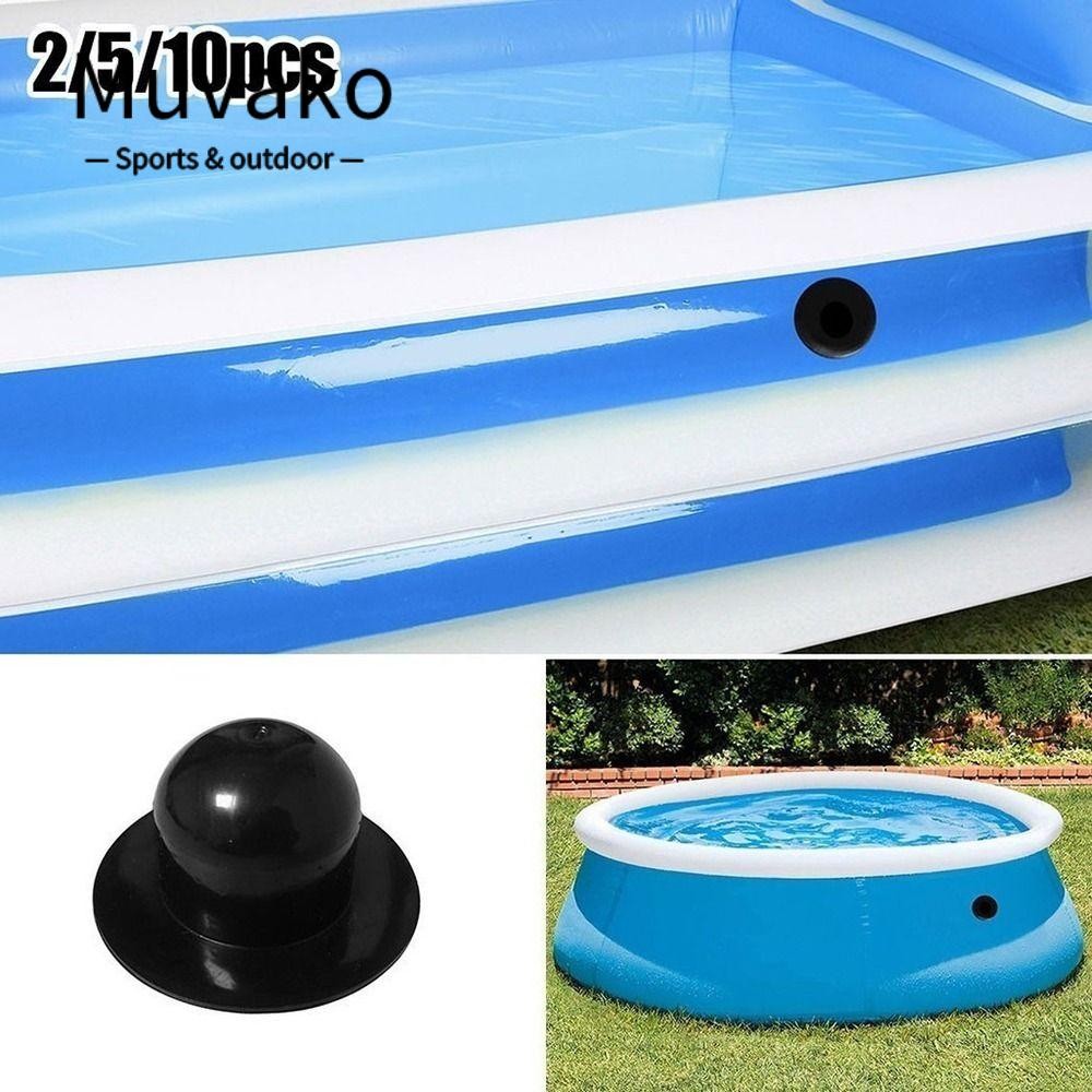 MUVAKO Water Stopper สำหรับสระน้ำ inflatable Intex สีดำ - กรองและปิดรู ...