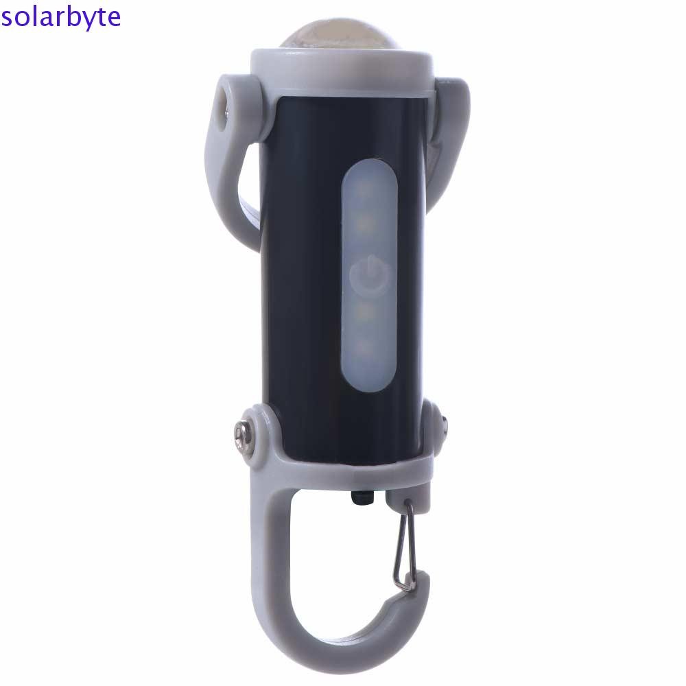 SOLARBYTE พวงกุญแจไฟฉายLED กันน้ำ แสงสว่างสูง ชาร์จUSB น้ำหนักเบาทะขอ สำหรับวิ่งกลางคืนและใช้งาน ...