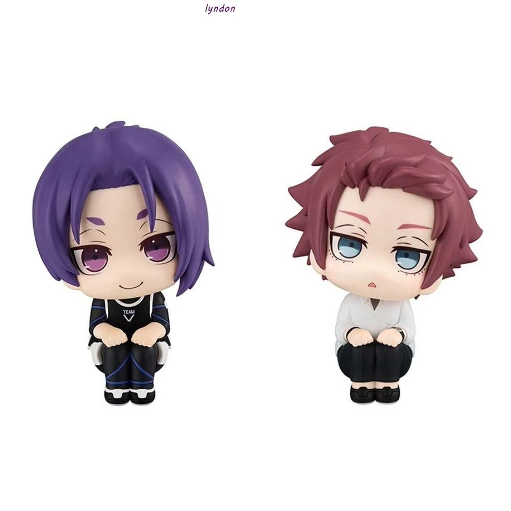 LYNDON Blue Lock Figures, อะนิเมะอุปกรณ์ต่อพ่วง Reo Mikage Itoshi Sae รุ่น, ตกแต่งบ้าน 11 ซม. ...