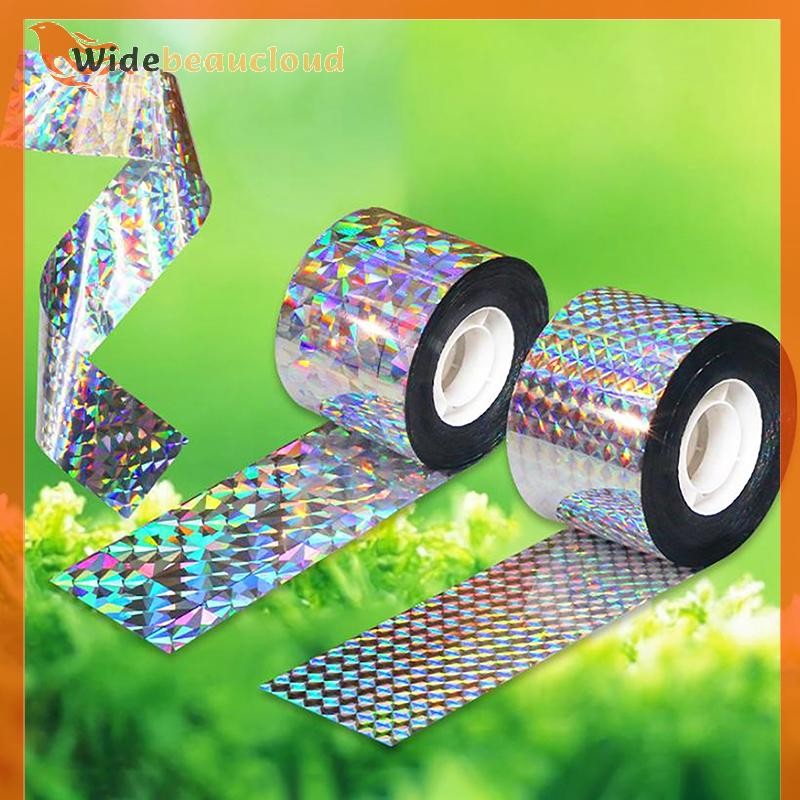 Widebeaucloud Bird Scare Tape เทปป้องกันนกกระพริบสะท้อนแสงไล่นก Scare ...