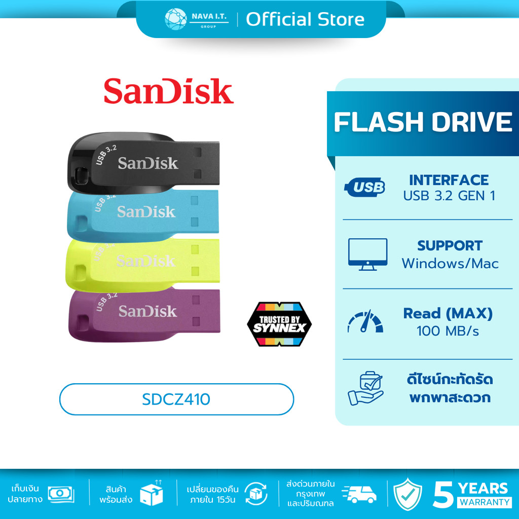 SANDISK FLASH DRIVE USB Drive Ultra Shift 32/64/128 GB USB 3.0/3.2 ...