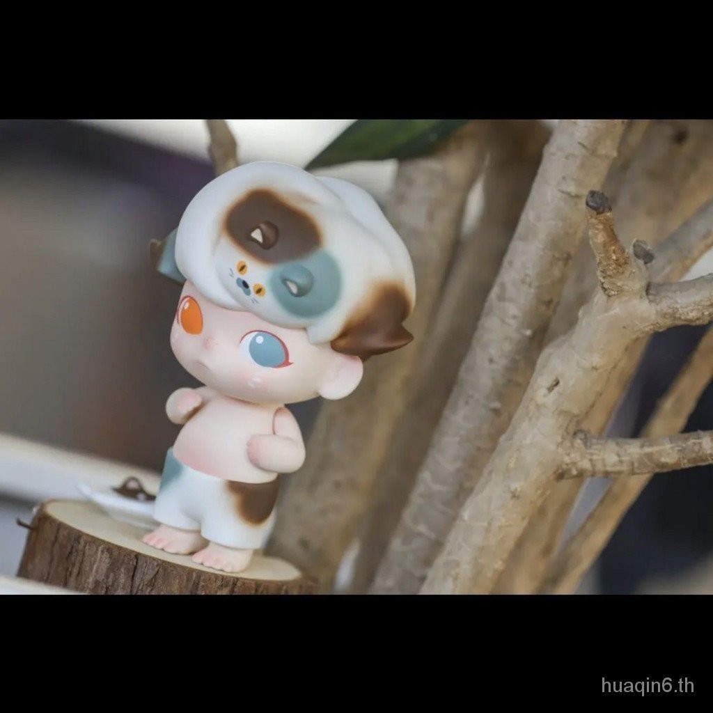 P POPMART DIMOO Blue Sanhua Cat Limited Edition Big Body | Shopee Thailand