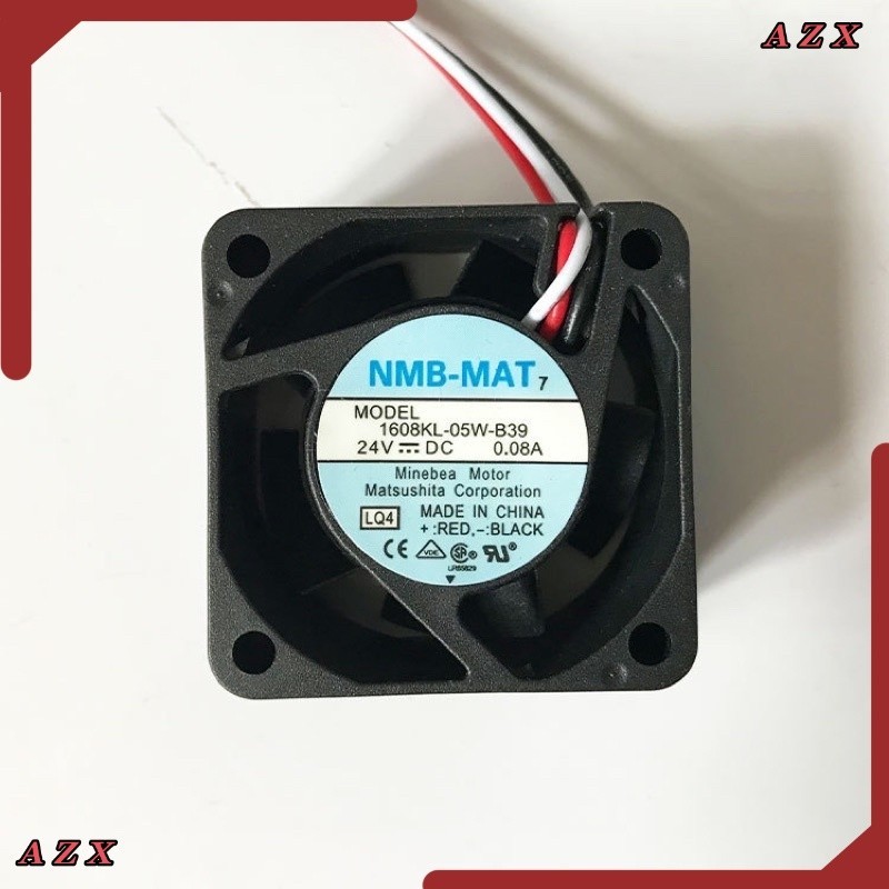 ใน กทม 1608KL-05W-B39 24VDC 0.08A 40*40*20MM 3สาย พัดลมเครื่องFANUC งานแท้ มีสายเซ็นเซอร์ ...