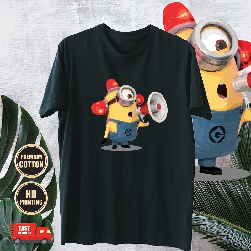 minion premium quality round neck despicable me ye สวยๆ แฟชั่น y2k ชุด ...