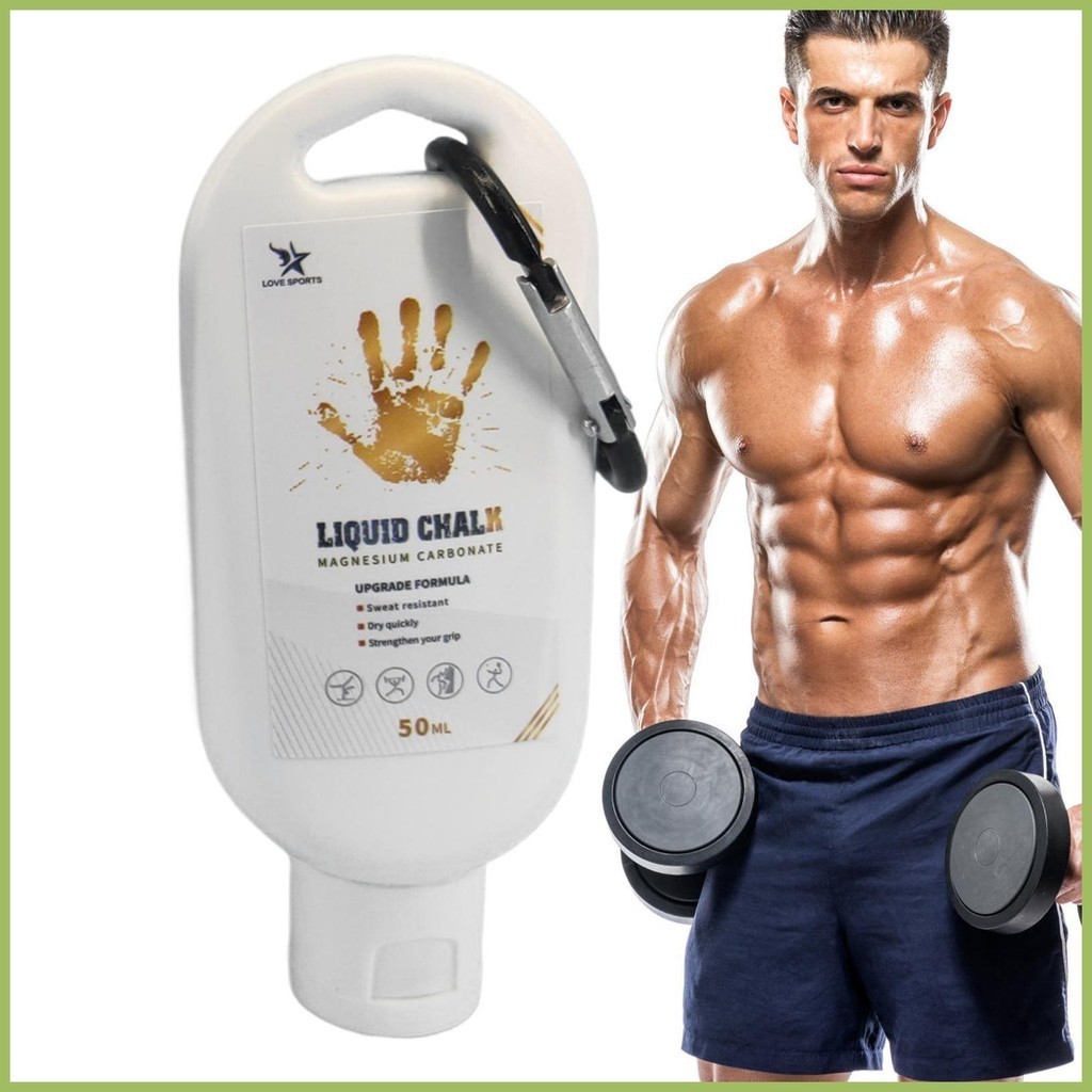 Liquid Chalk ยกน้ําหนักยิมนาสติก Rock Climbing Sweat-Resistant Chalk ...