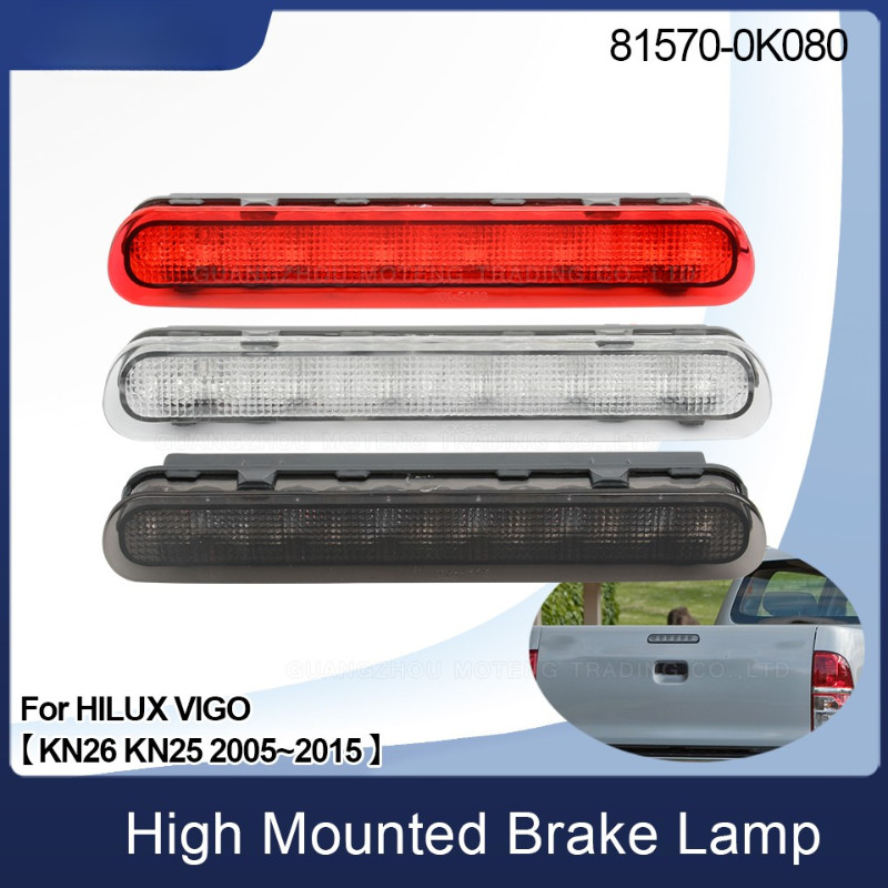 Mtap ไฟเบรคติดตั้งสูงสําหรับ Toyota HILUX Vigo KN25 KN26 2005 ~ 2015 ...