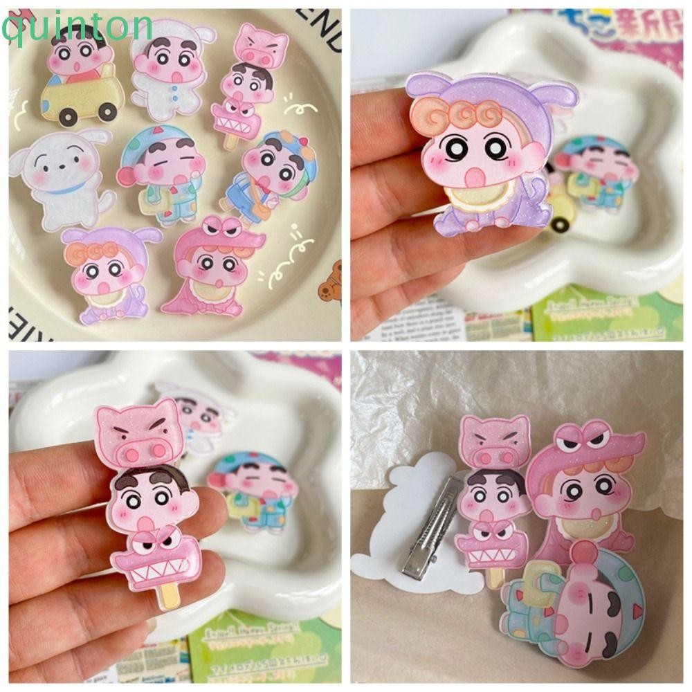 Quinton การ์ตูน Bangs คลิป, อะนิเมะ Headwear Crayon Shin-Chan Hairpin, ประณีตคลิปด้านข้างอุปกรณ์ ...