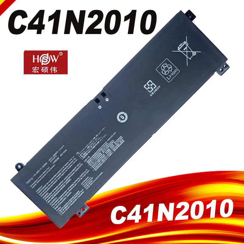 C41N2010 แบตเตอรี่แล็ปท็อป For ASUS ROG Strix G15 G513IC G513IE G513IH ...