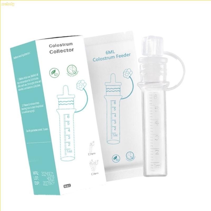 melody* Pack of 2PCS Leakproof Colostrum Storage Tube สะดวก Milk ...