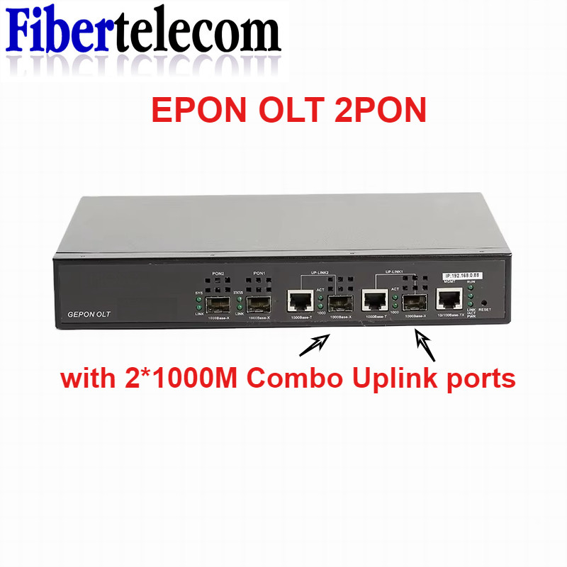 2 PON port EPON OLT 1:128 ใช้งานร่วมกับพอร์ต EPON หรือ XPON Combo หลายยี่ห้อ Gigabit | Shopee ...