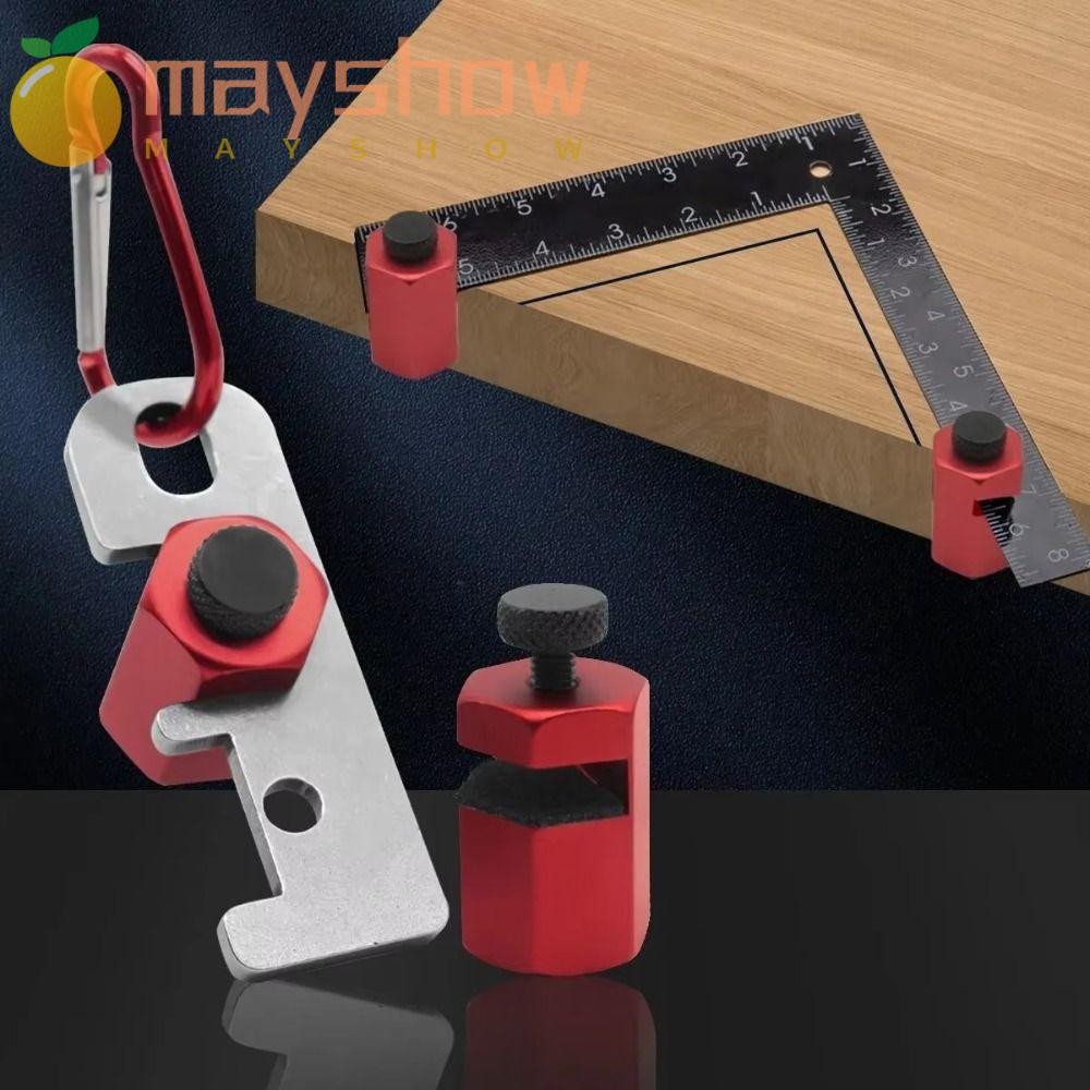 Mayshow เกจวัดบันไดหยุดเกจอลูมิเนียมอัลลอยด์เสริม Clamp, ทนทาน Anti ...