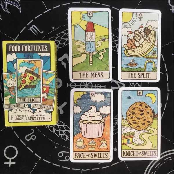 บอร์ดเกม มีคําแปลภาษาจีนของอาหาร Lucky Foodie taluo card และไพ่กระดาน ...