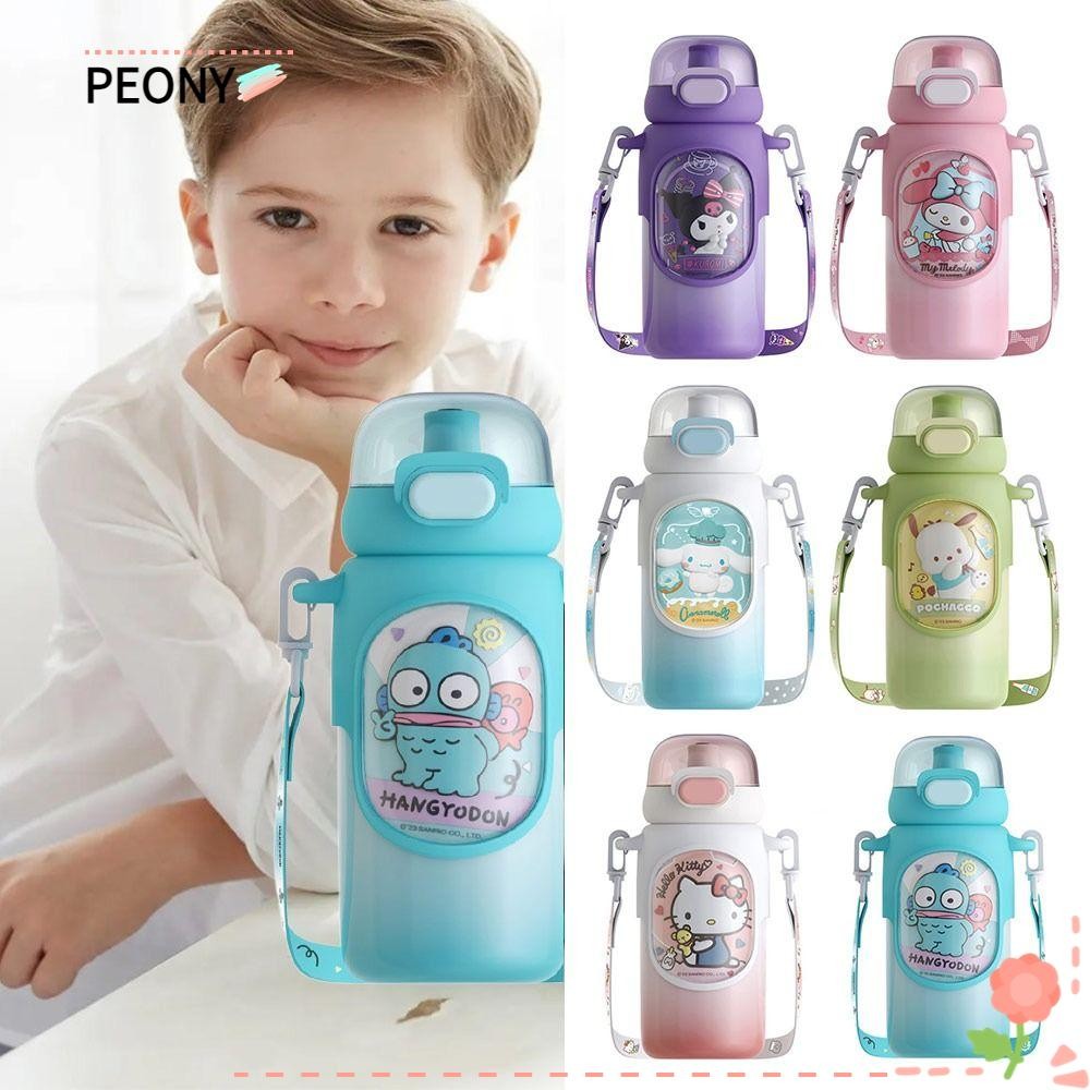 Peonypavilion ถ้วยเครื่องดื่ม, ถ้วยน้ําสแตนเลส Sanrio, แบบพกพา 380ml Kawaii ถ้วยฉนวนกันความร้อน ...