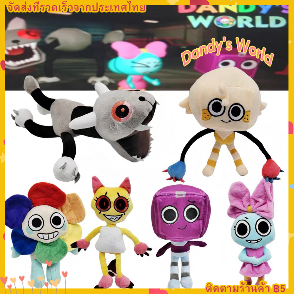 COD⚡️Dandy's World Plush Toys⚡️น่ารัก Pebble ตลกการ์ตูนเกมตุ๊กตา Boys ...
