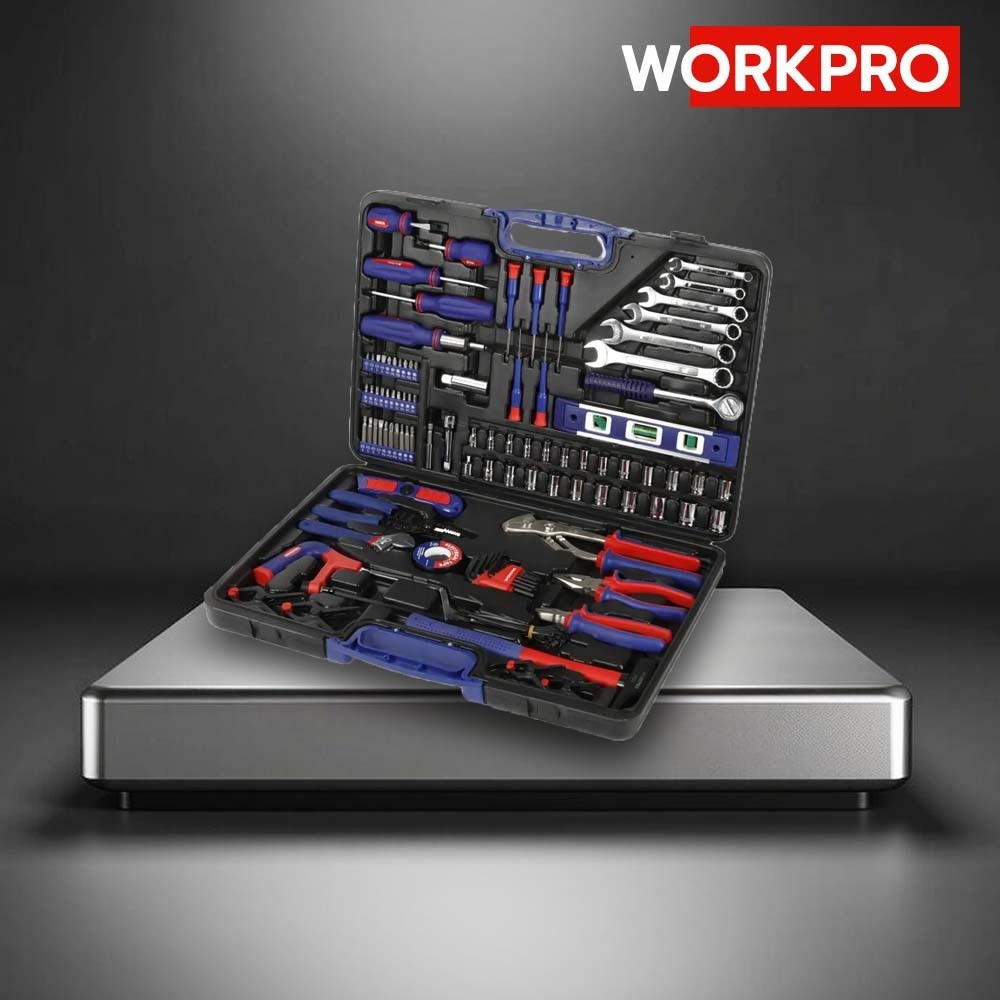 GlobalHouse WORKPRO ชุดเครื่องมือช่าง 139ชิ้น รุ่น W009024 สินค้าของแท้คุณภาพดี | Shopee Thailand