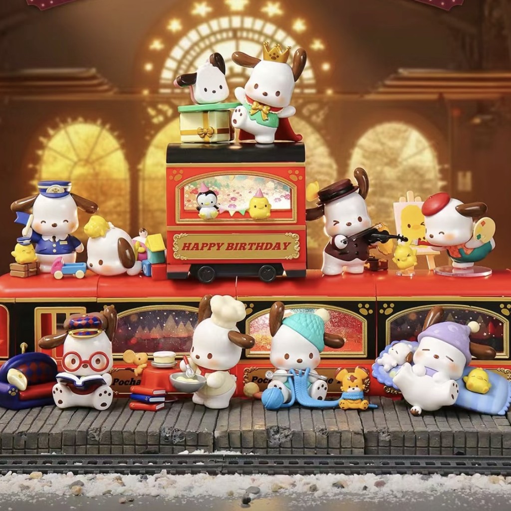 ของแท้ TOPTOY Sanrio Pacha Dog Mystery Box Retro Time Train Series ... ของแท้ TOPTOY Sanrio Pacha Dog Mystery Box Retro Time Train Series ...