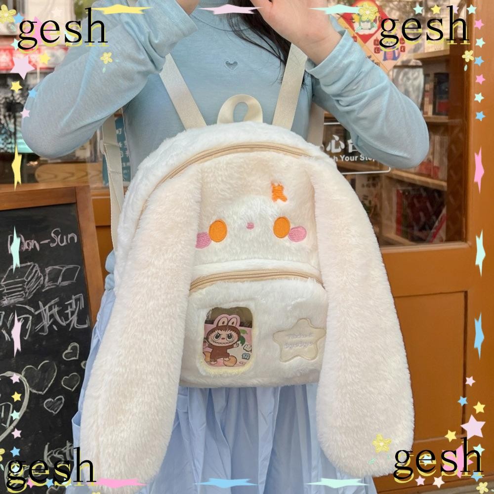 GESH กระเป๋านักเรียน สไตล์ญี่ปุ่น หูกระเป๋าตุ๊กตา Soft Bunny สำหรับ ...
