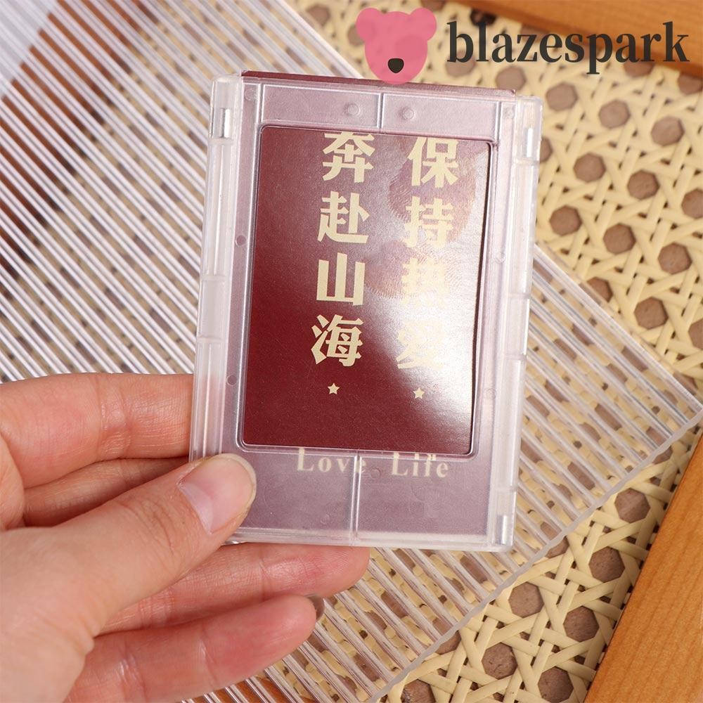 BLAZESPARK กรอบรูป, กรอบรูปแม่เหล็กโปร่งใสอะคริลิค, 3 นิ้วมินิแม่เหล็กออกแบบอะคริลิคการ์ดขาตั้ง ...