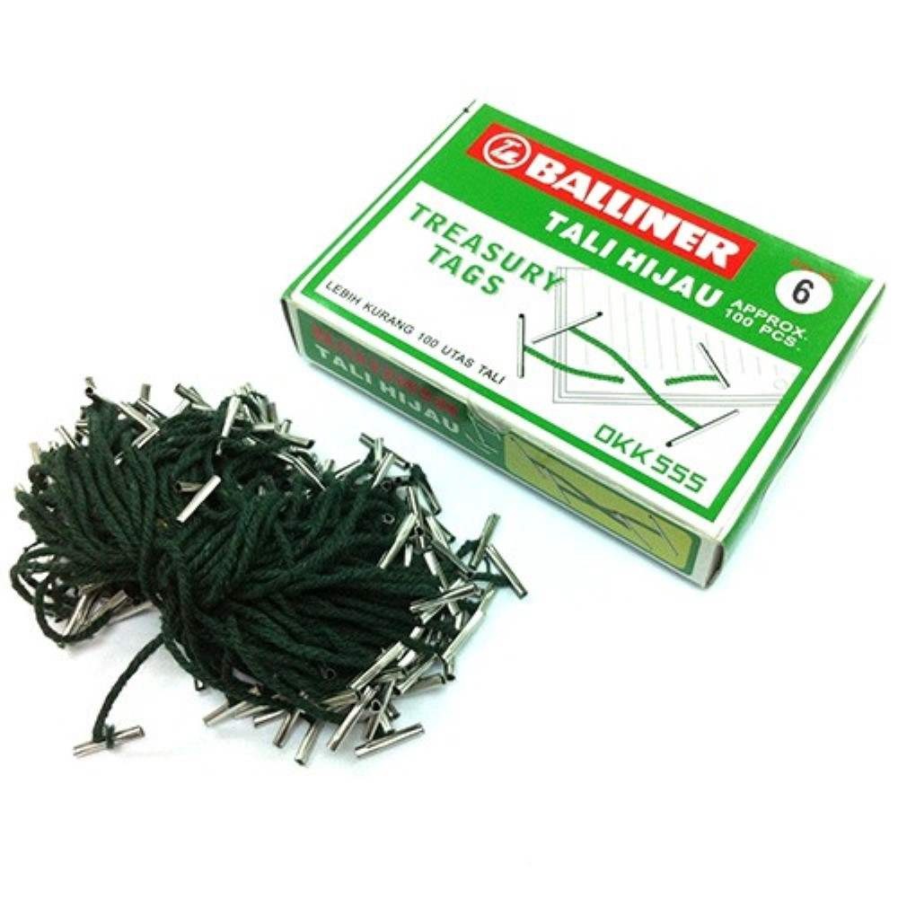 Balliner Treasury Tags 6T / Tali Hijau | Shopee Thailand