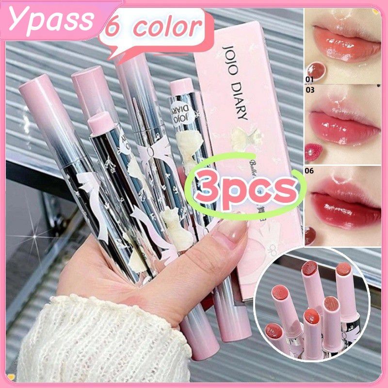 CYREAL 【1/3 ชิ้น】ลิปสติก Jojo Diary Ballet Day ลิปกลอสเนื้อแน่น ให้ความชุ่มชื้น เพิ่มความขาว ติด ...
