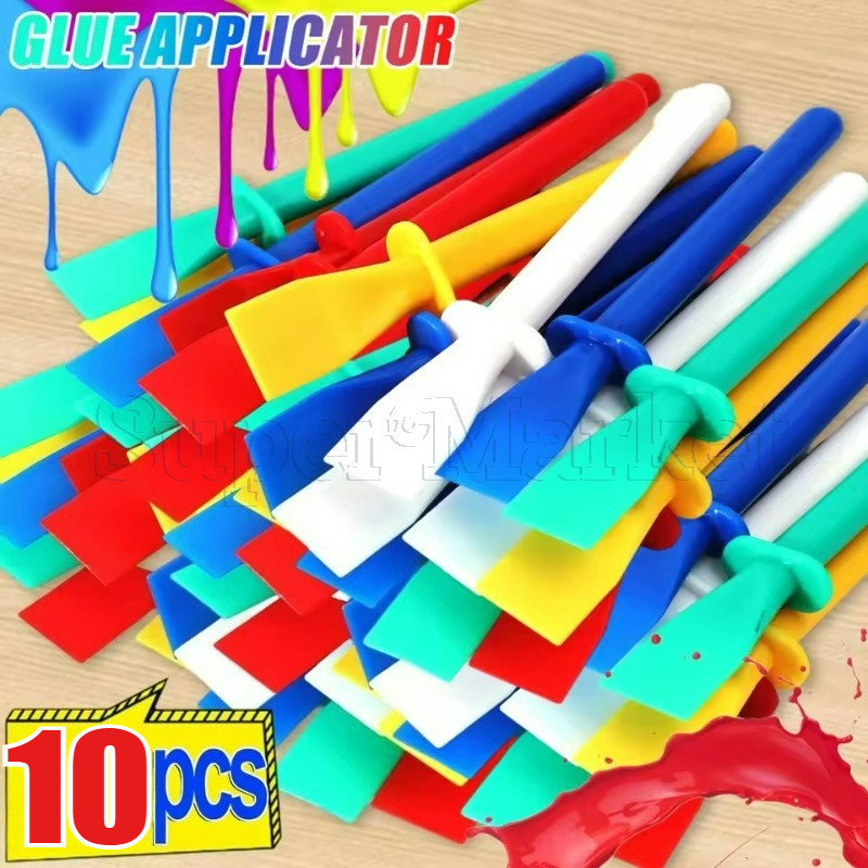 10 ชิ้นกาว Spreaders - DIY หนัง Gluing Spreader - DIY Craft ภาพวาด ...