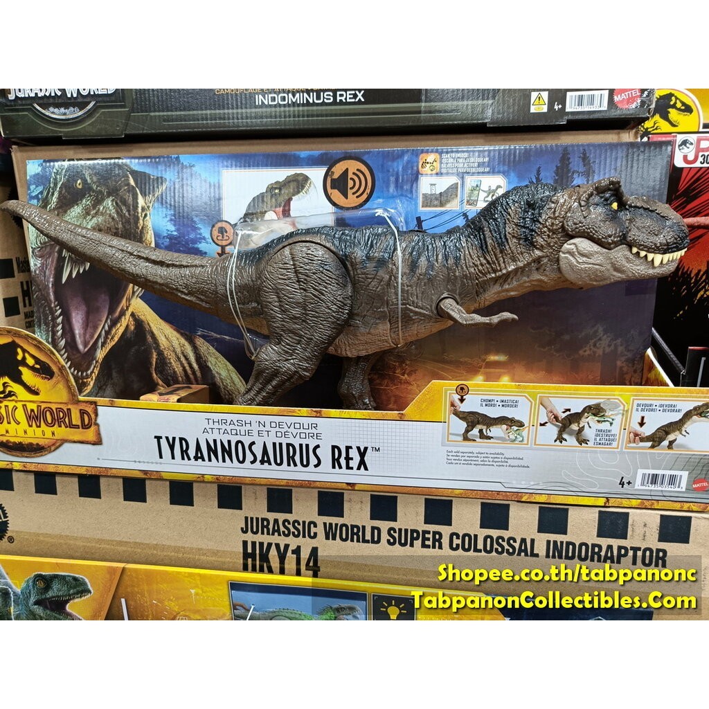 [2023.07] Mattel Jurassic World Dominion Thrash ‘N Devour Tyrannosaurus ...