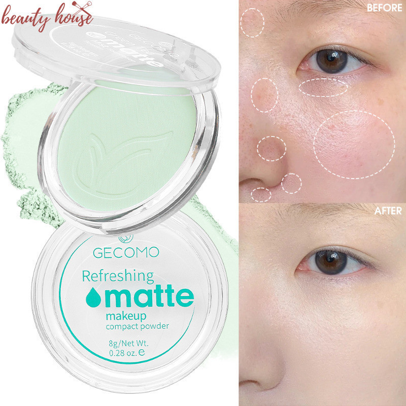 3 สี Translucent Oil-Control Powder - Face Pressed Powder - Misty ...