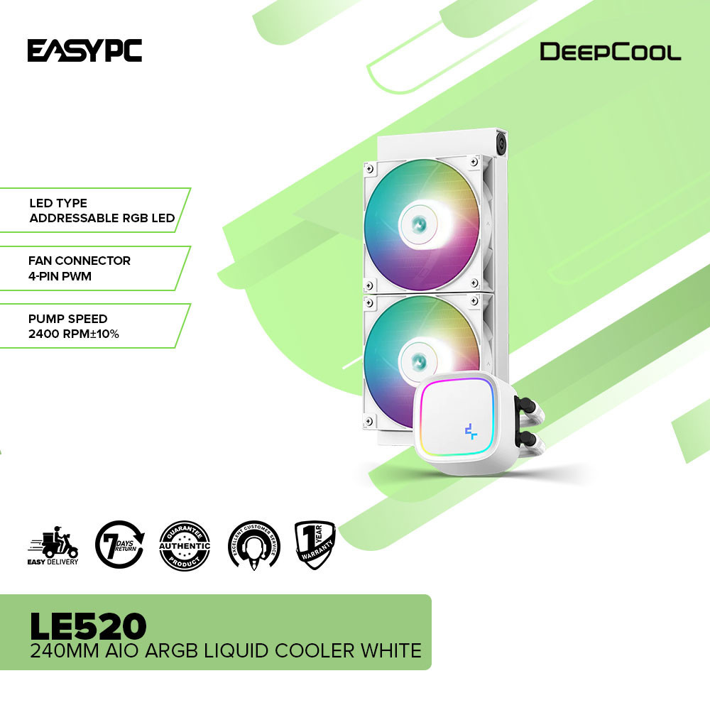 Deepcool LE520 และ LE720 AIO cpu Liquid Cooler| แบริ่งไฮโดร| อลูมิเนียม ...