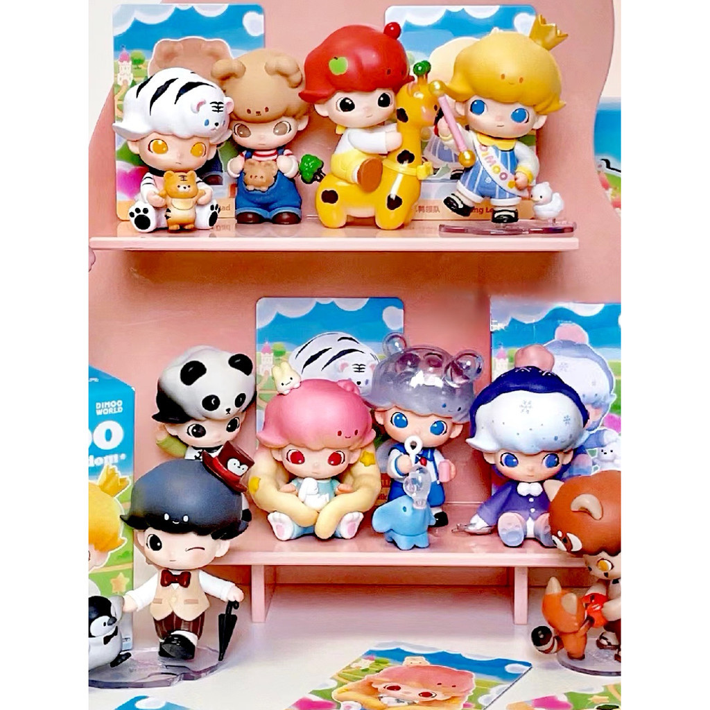 P POPMART POPMART DIMOO Animal Kingdom Series Mystery Box อินเทรนด์เล่น ...