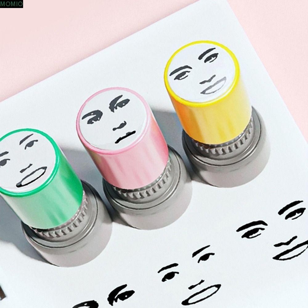 Mxmio Face Memes Seal Stamp, Novetly Self-Inking ตลกซีลแสตมป์,น่ารัก ...
