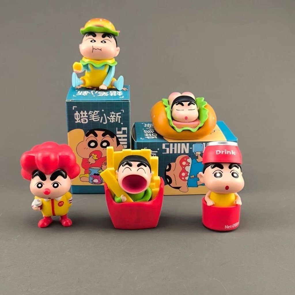 【พร้อมส่ง】ชินจัง /arttoy/ชินจังโมเดล/shinchan Burger King รุ่น ...