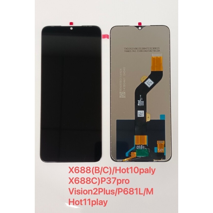 หน้าจอ Infinix X688(B/C)/Hot10paly/X688C)P37Pro จอ+ทัชสกรีน จอ+ทัช**ฟรี ...
