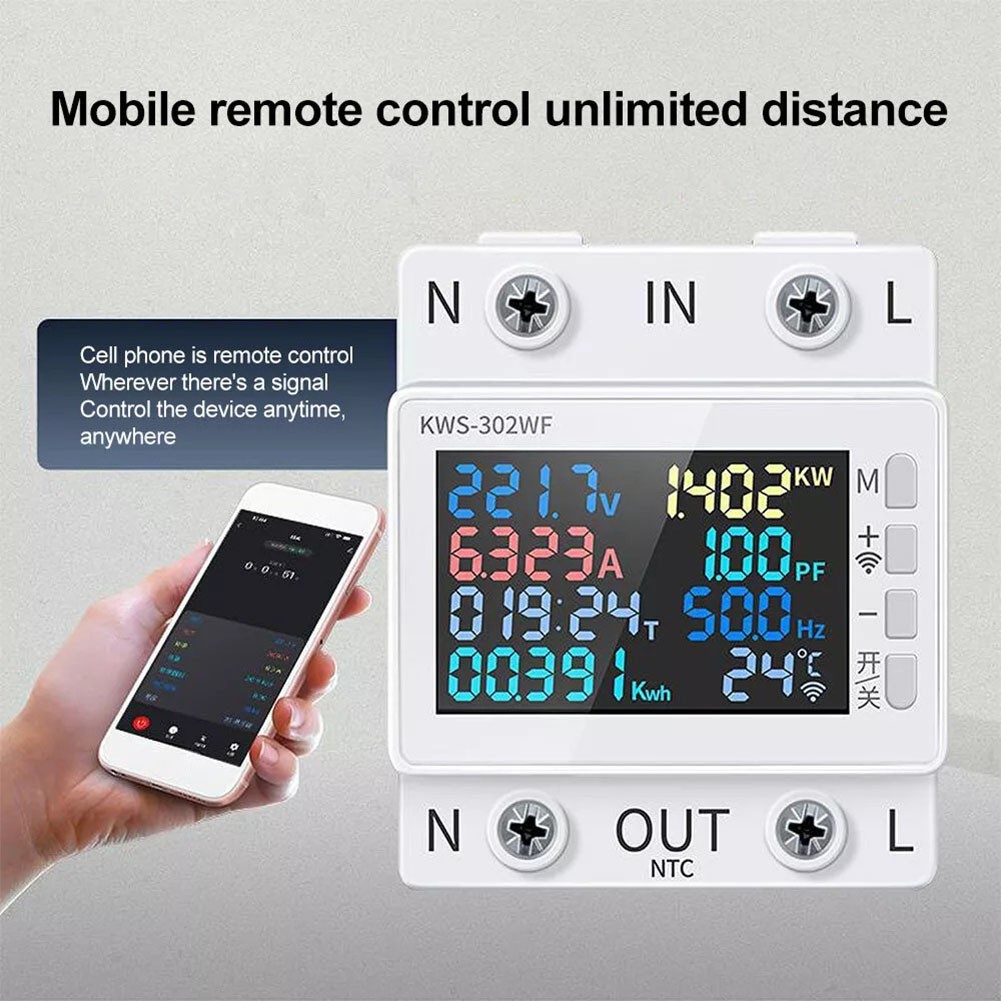 【Good】Digital Energy Meter High-definition Display For Accurate Power ...
