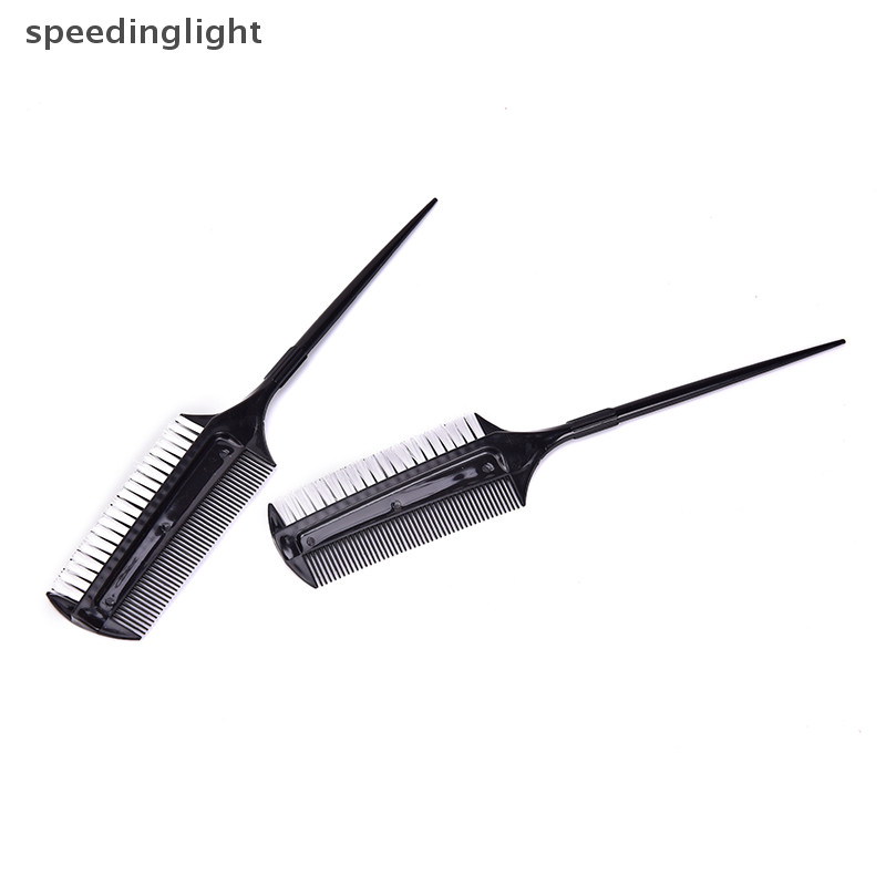 Speedinglight Professional Hairdressing Double Side Ting หวีแปรงผมแปรง ...