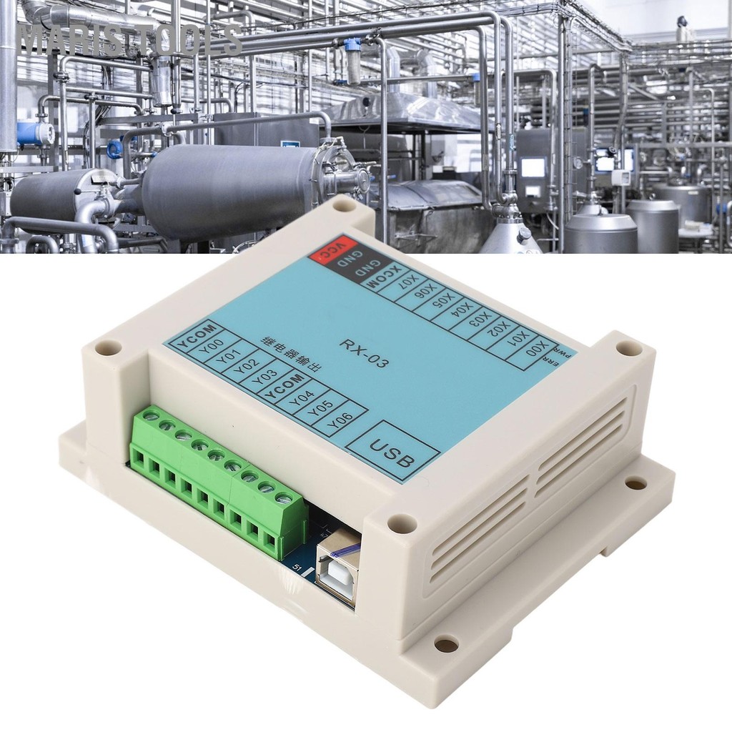 Maris Tools Programmable Logic Controller 8 อินพุต 7 เอาต์พุตคอมพิวเตอร์โทรศัพท์การเขียนโปรแกรม ...
