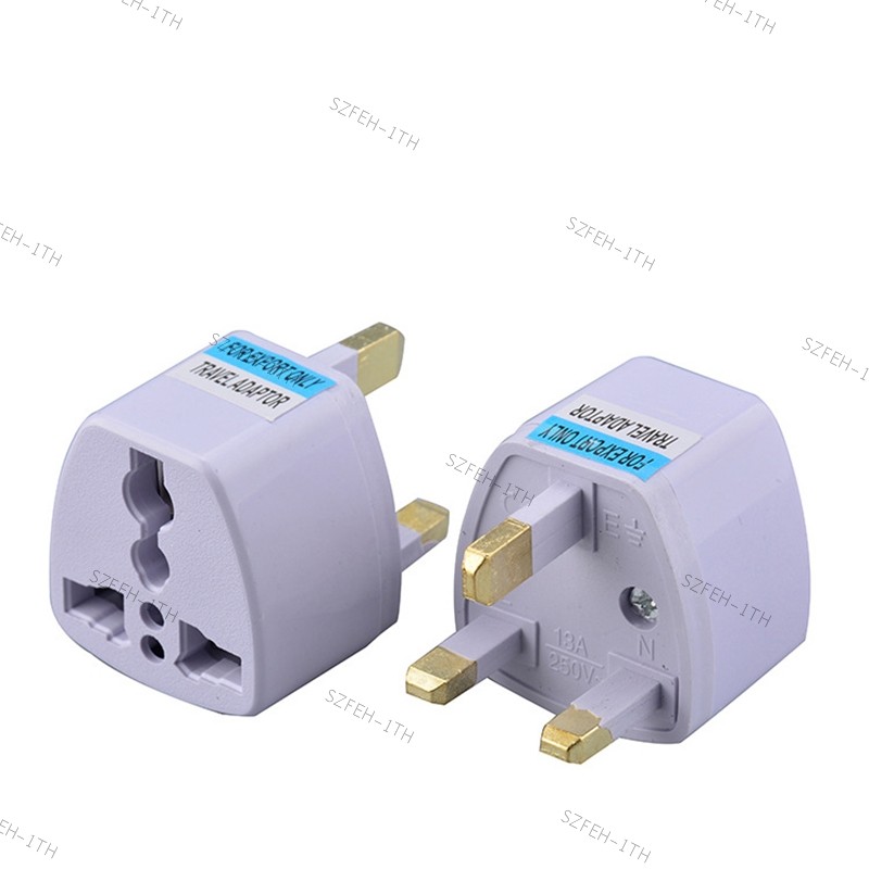 1/2/5pcs Universal EU US AU ถึง UK 3 Pin AC Power Socket plug Travel ...
