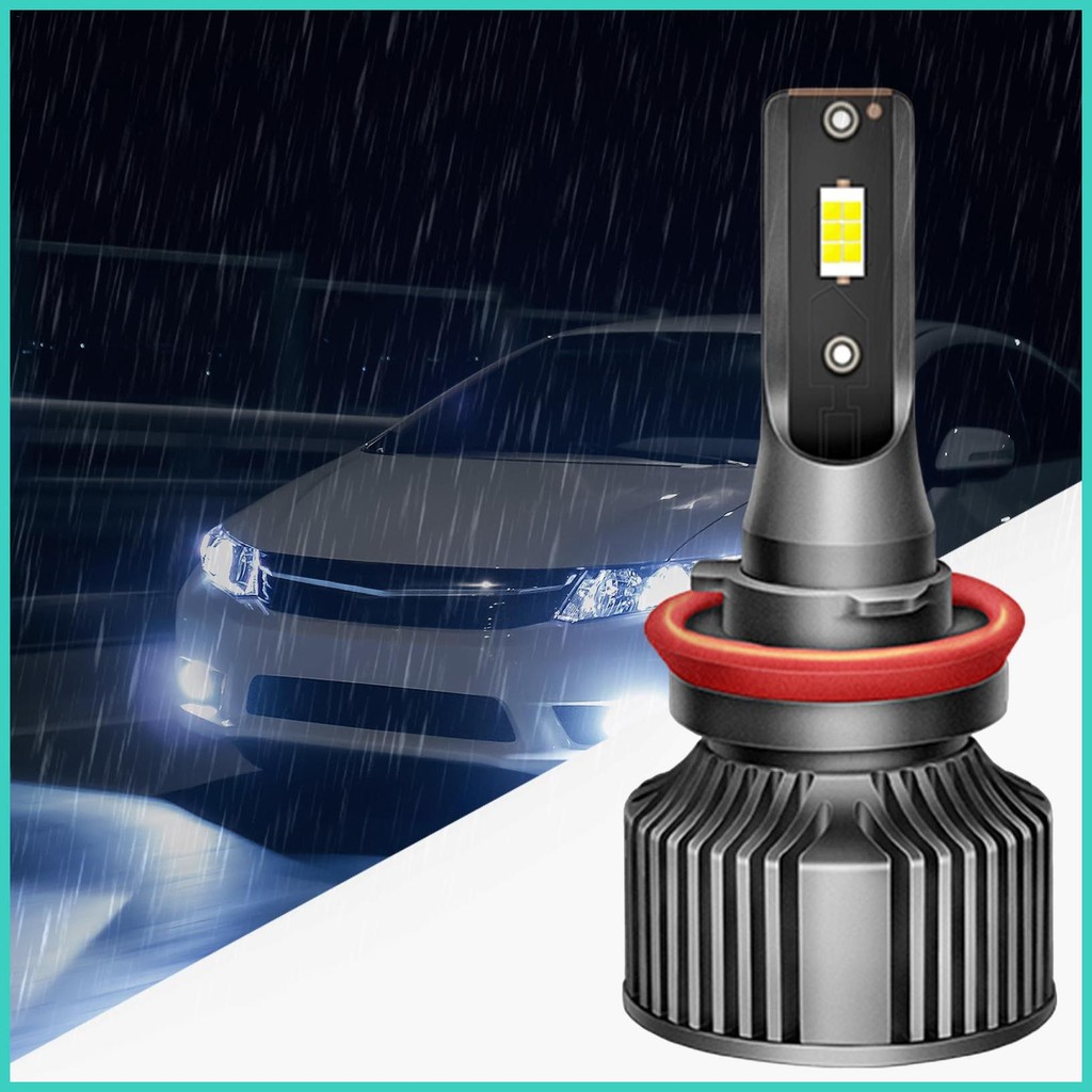 ไฟตัดหมอก LED หลอดไฟเปลี่ยนหมอกหลอดไฟไฟหน้าหลอดไฟกันน้ําหลอดไฟหมอกความ ...