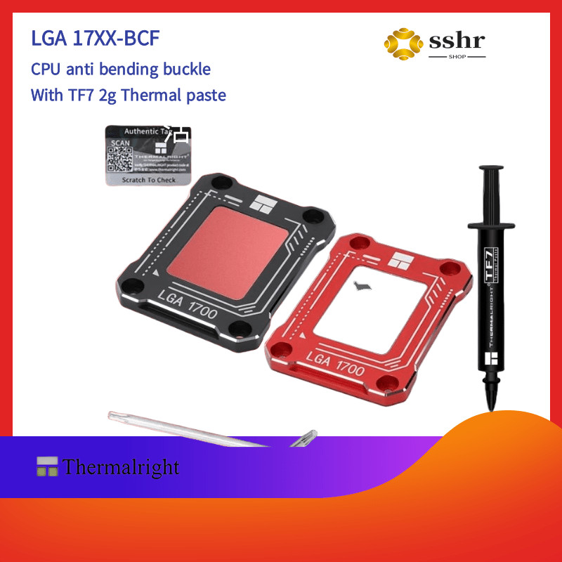 Thermalright LGA 17XX-BCF โค้งแก้ไข Fastener CPU ติดตั้งคงที่สําหรับ ...