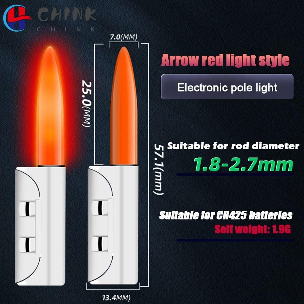 Chink 3 ชิ้น Glow Stick Dark Red/สีเขียว/Blasting flash 425 แบตเตอรี่ ...