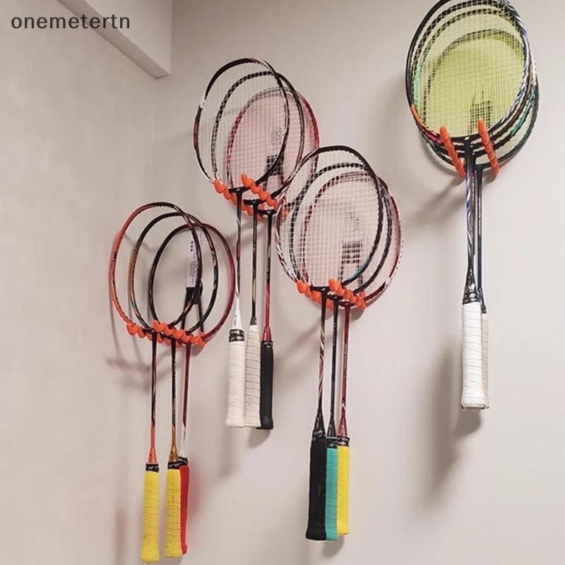 Oyr ติดผนังที่วางแร็กเก็ตเทนนิสผู้ถือไม้แบดมินตัน Wall Wave Hook ...