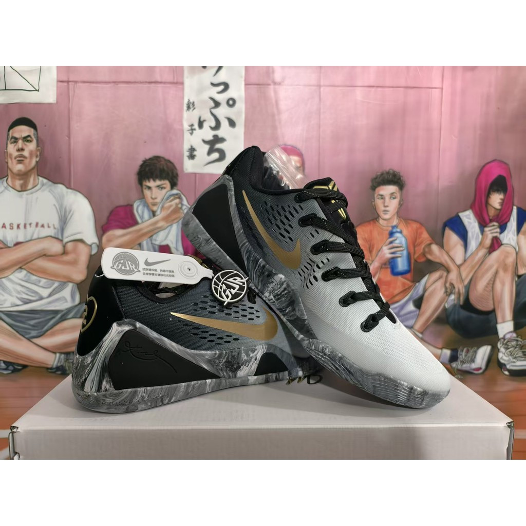 Kobe 9 ZK9 Wrap Trend รองเท้าบาสเก็ตบอลหนังสังเคราะห์ สำหรับการเล่นจริง ...