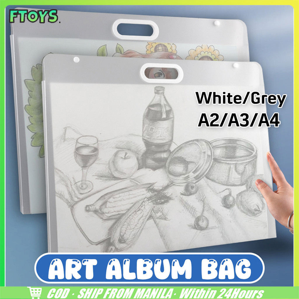 จัดส่งใน24ซม.แฟ้มใส่เอกสาร แฟ้มเก็บภาพA4/A3/A2 เก็บงานศิลปะ 16k/8k/4kแฟ้มใส่งาน เครื่องเขียน ...