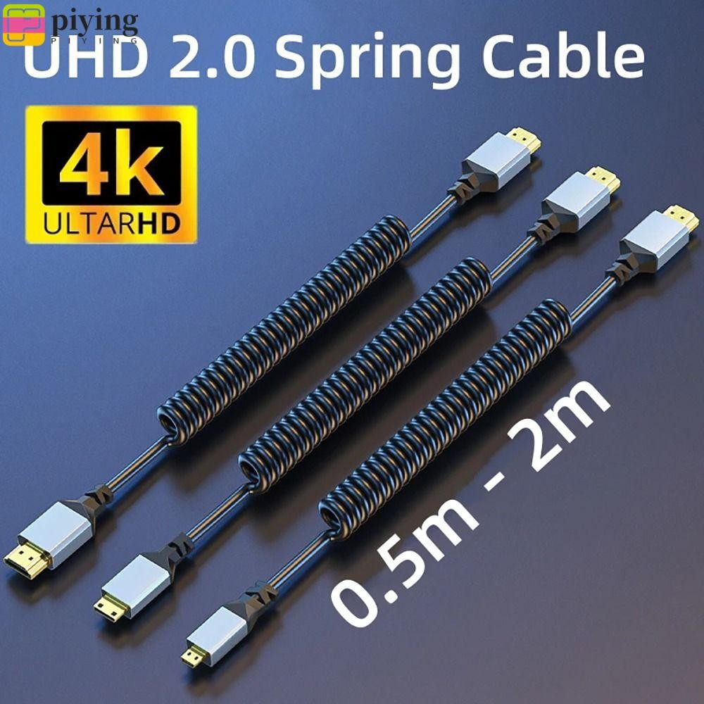 PIYING HDMI เป็น Mini HDMI, Plug and Play ความละเอียดสูงสาย HDMI เป็น ...