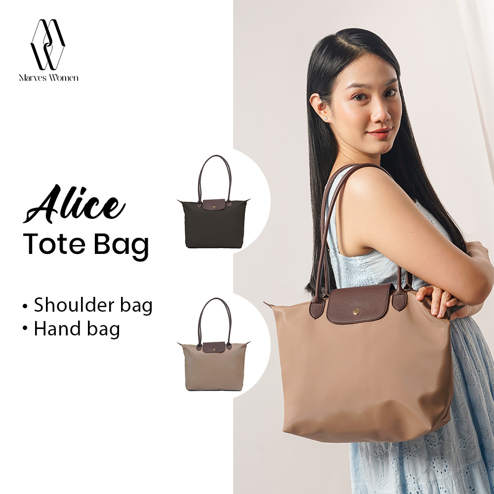 MW Alice Tote Bag Large Womens Sling Bag Handbag Sling Bag กระเป๋าสะพาย ...