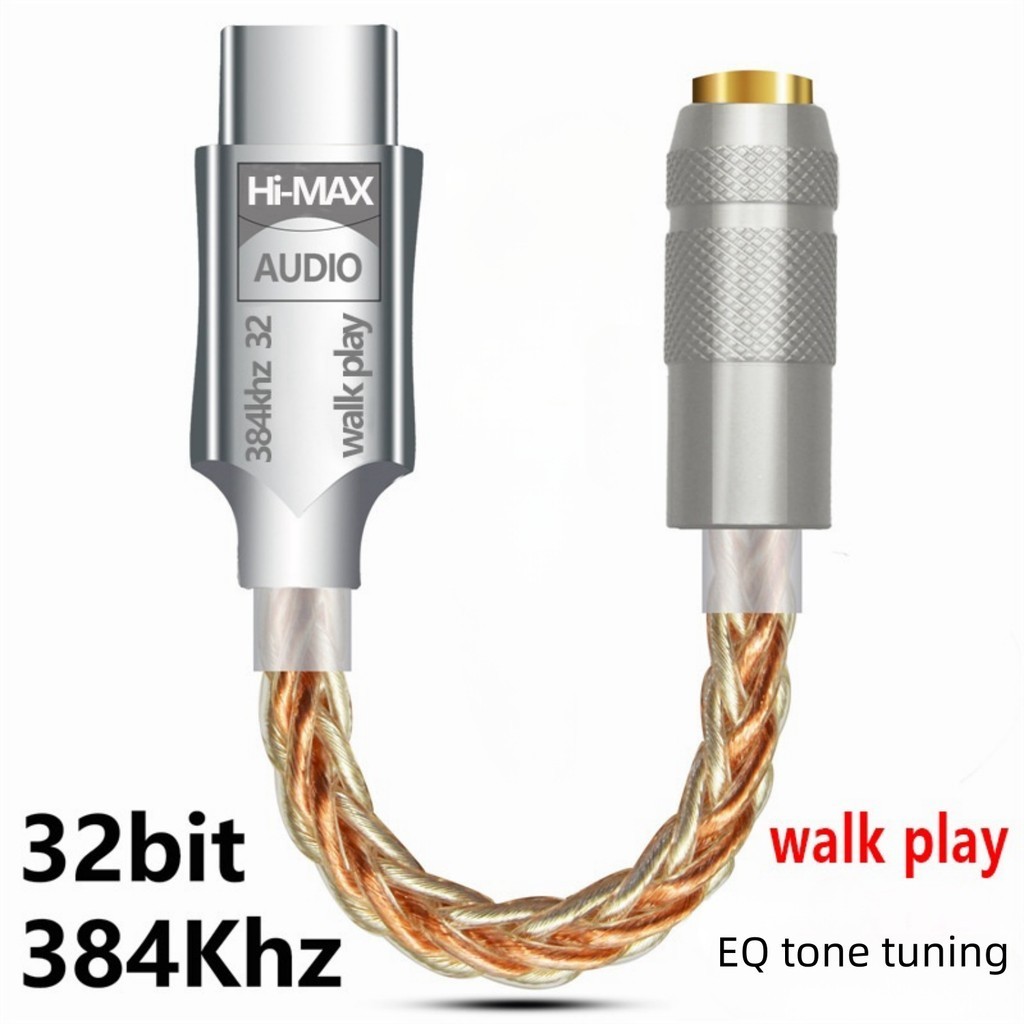 Usb ประเภท c ถึง 3.5 มม.DAC Dongle รองรับ EQ cx pro HiFi แบบพกพาดิจิตอล ...