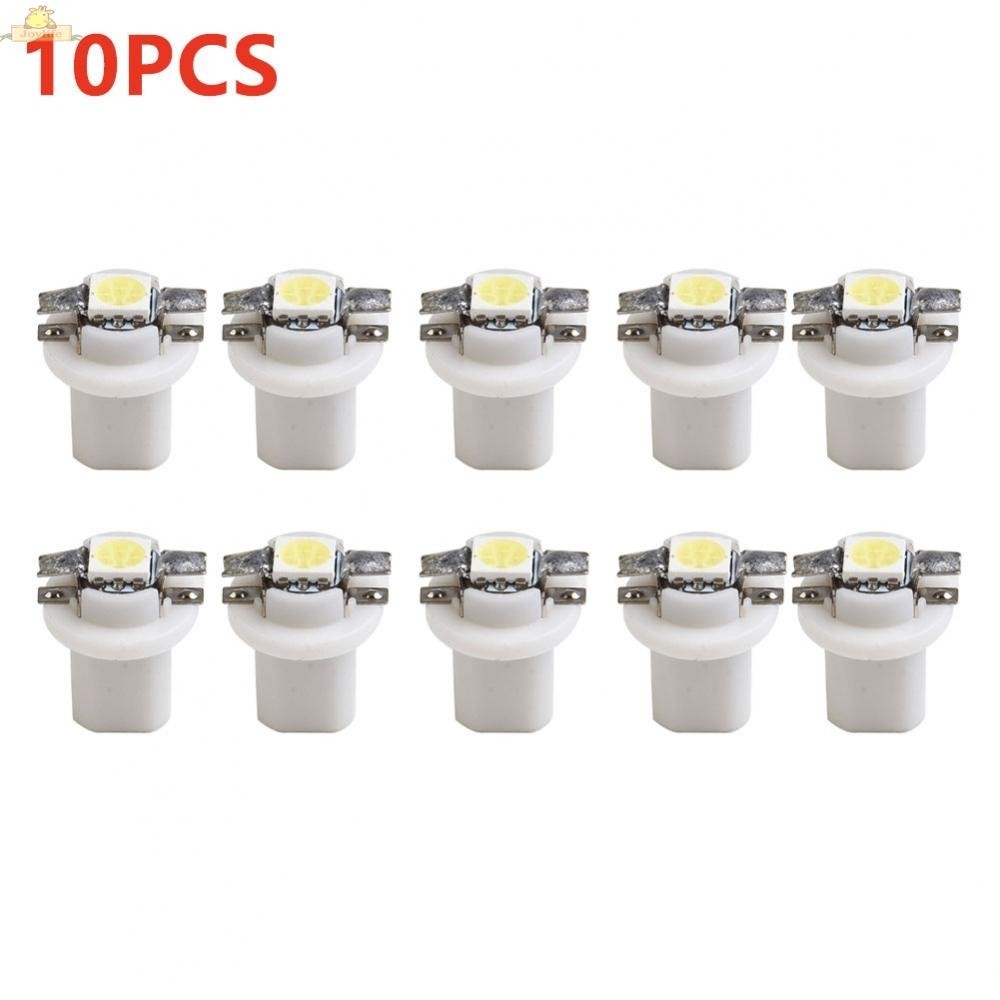 หลอดไฟ LED 12V DC A/C แผงเปลี่ยน T5 B8.5D 5050 SMD 1 SMD/bulb Array ...