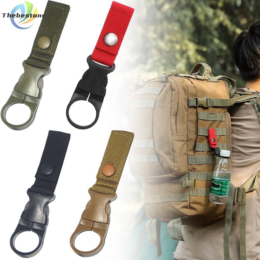 Thebest 0712camping Water Bottle Buckle Holder Nylon Webbing Backpack ...