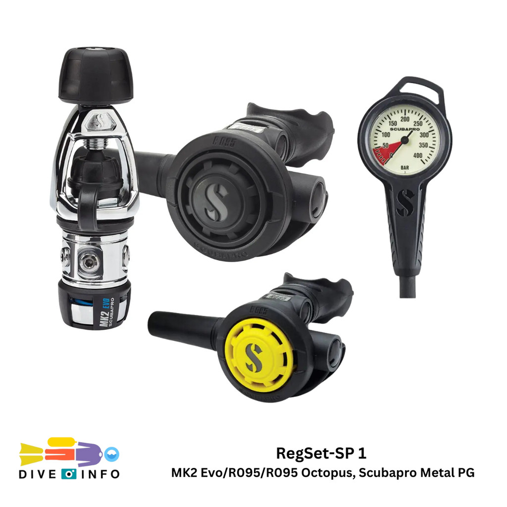 SCUBAPRO - MK2 Evo/R095 (ยกชุด พร้อม Octo และ SPG) | Shopee Thailand