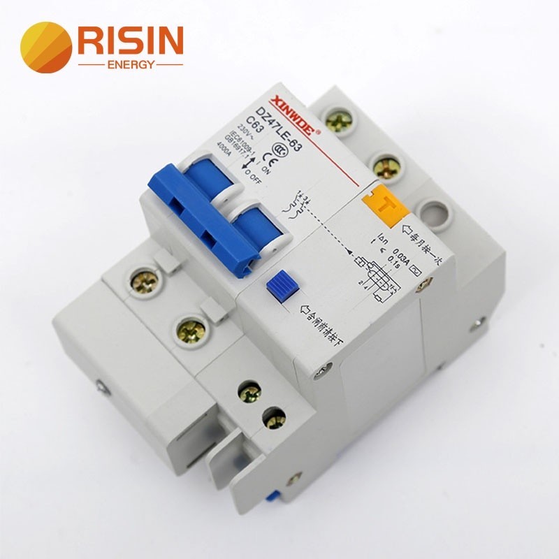 2p 6A-63A 80A-100A 30mA/100mA/300mA RCBO/RCCB/RCD/ELCB เบรกเกอร์รั่ว | Shopee Thailand